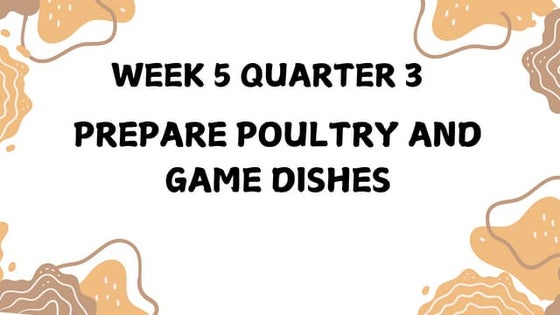 Dressing poultry | PPT