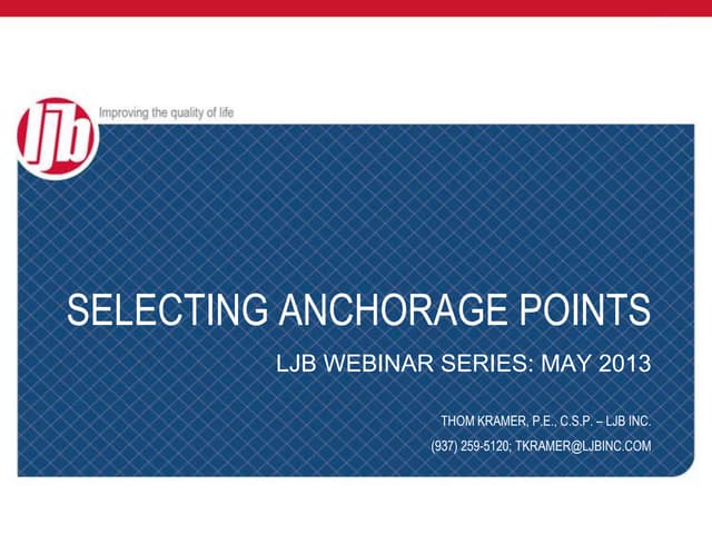 STANDARD ANCHORING AND ANCHORING PROCEDURES | PDF