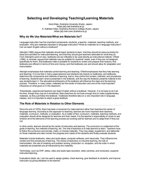 material development | PPTX