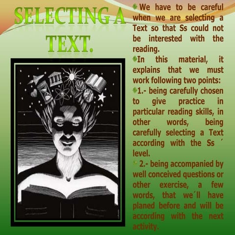 Selecting a Text | PPTX