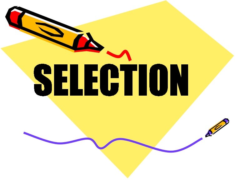 Selection Selection