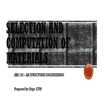 SELECTION-AND-COMPUTATION-OF-MATERIALS.pptx