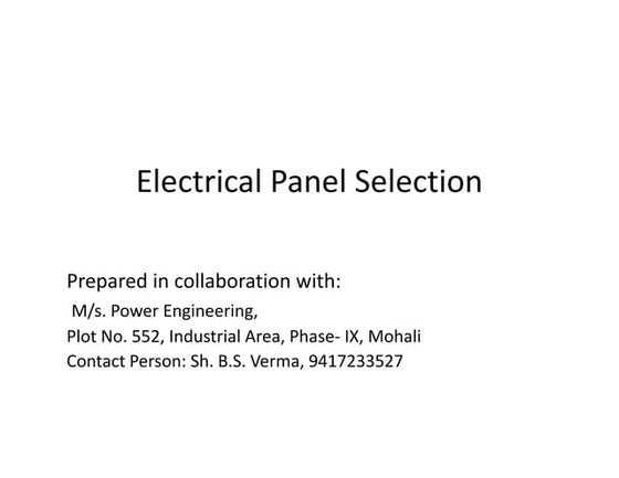 Training presentation On 11kV_electrical system SLT .pdf