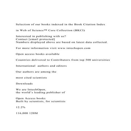 Selection of our books indexed in the Book Citation Index .docx