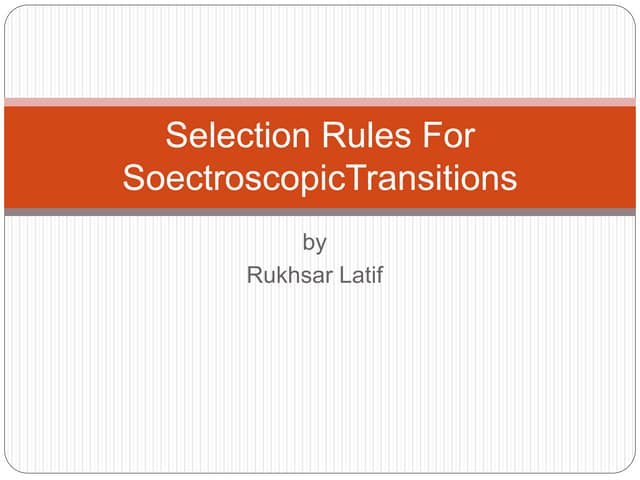 Radial and angular parts wave function | PPTX | Physics | Science