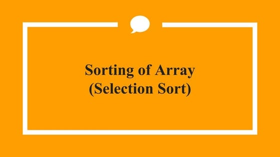 what is sorting algorithm and implementation.pptx