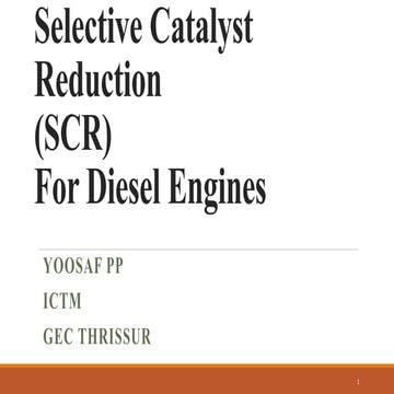 Selective catalyst reduction | PPTX