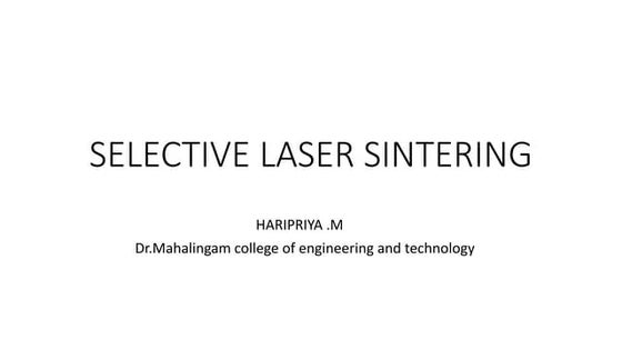 Laminated object manufacturing | PPT