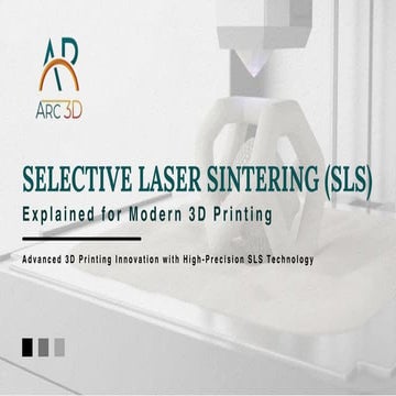 Selective Laser Sintering | SLS 3D Printing | Innovae3d | PPT