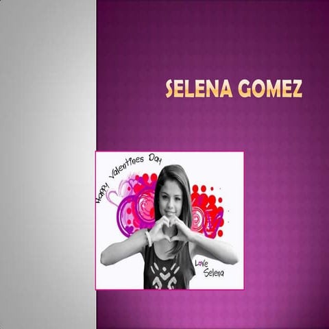 Selena gomez power point | PPTX
