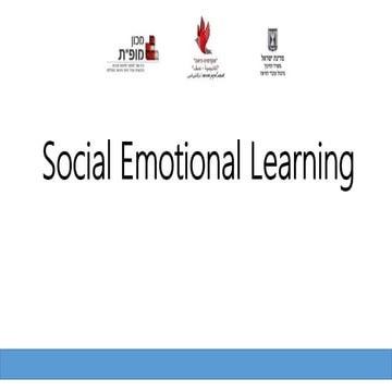 Social Emotional Learning | PPTX