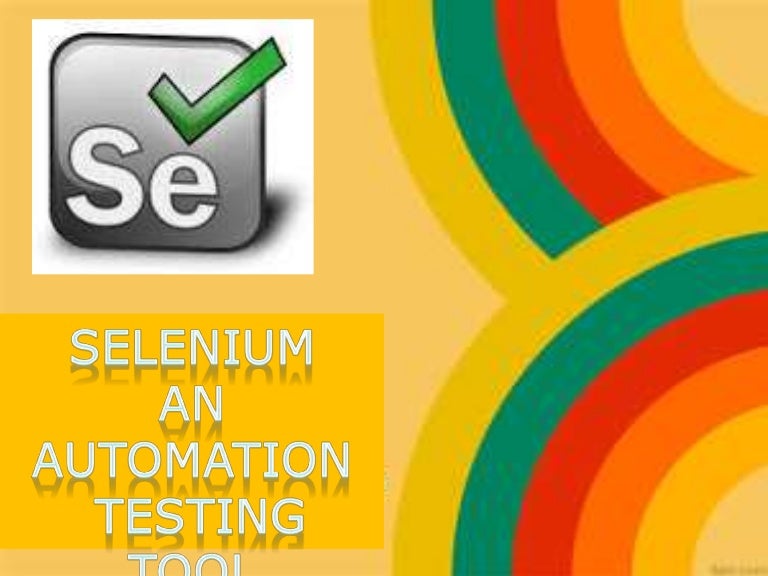 Selenium A Software Testing Tool