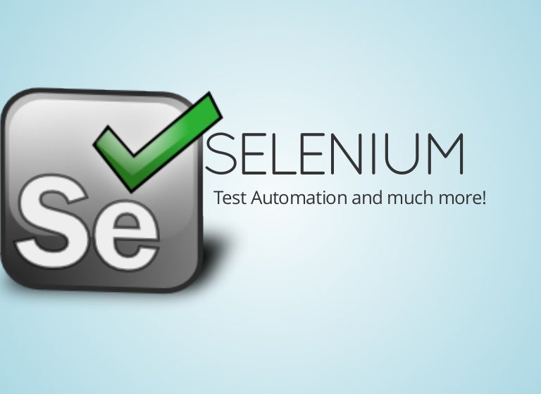 Selenium Overview Selenium Overview