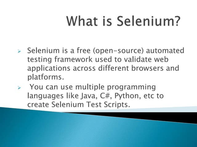Selenium PPT 2.pptx Selenium PPT 2.pptx