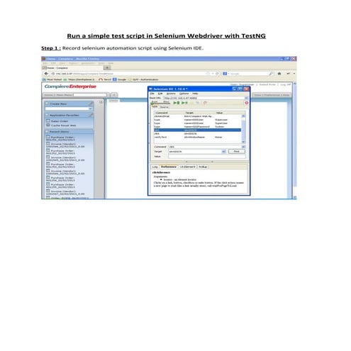 About Selenium Webdriver | PDF