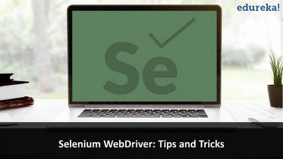 Designing Keyword And Data Driven Automation Framework With Selenium Ppt