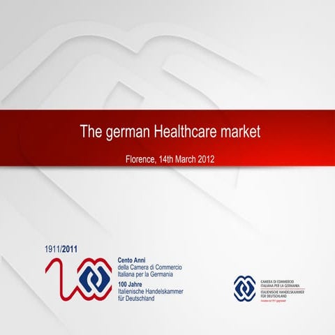 The german Healthcare market | PPT