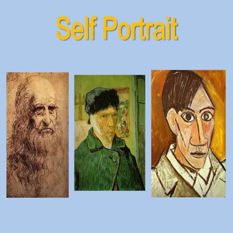 Self Portrait High School ESL Lesson | PPT