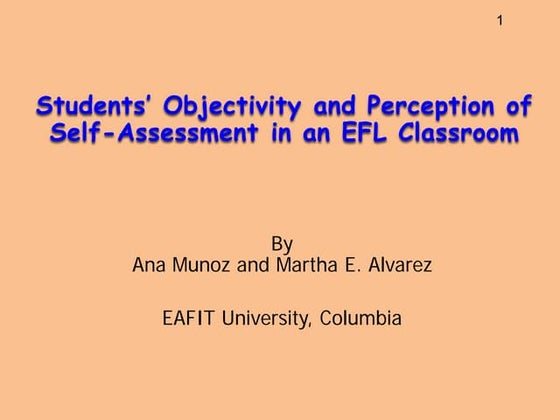 A Critical Review Of Research On Student Self-Assessment | PDF