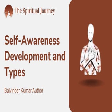 Self-Awareness Development and Types - The Spiritual Journey | PPT