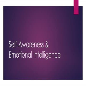 Self-Awareness & Emotional Intelligence.pptx
