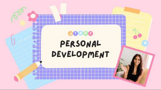 Module 1: Personal Development | PPTX