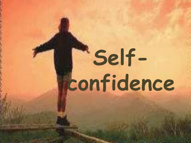 Self Esteem Ppt
