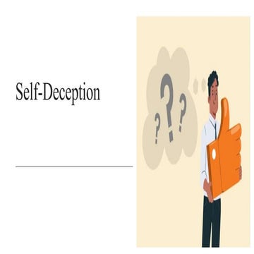 Self-Deception | PPTX