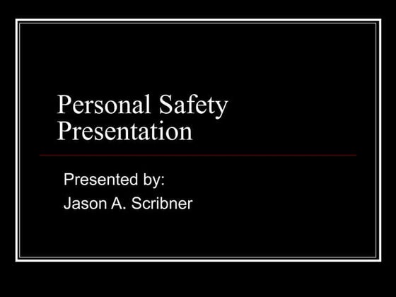 Self defence ppt | PPTX | Martial Arts | Sports