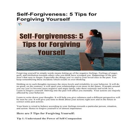 Self-Forgiveness 5 Tips for Forgiving Yourself.pdf