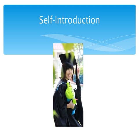Self introduction | PPT