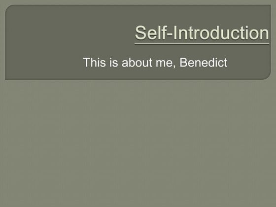 Creative introduction by emily wang | PPT