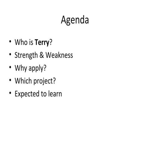 Self introduction for clp internship | PPT | Business and Finance