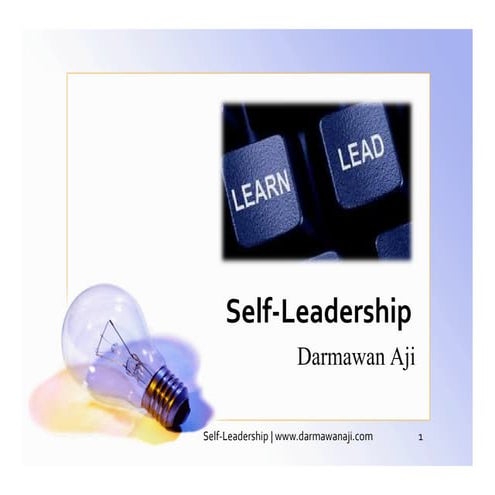 Self leadership | PDF