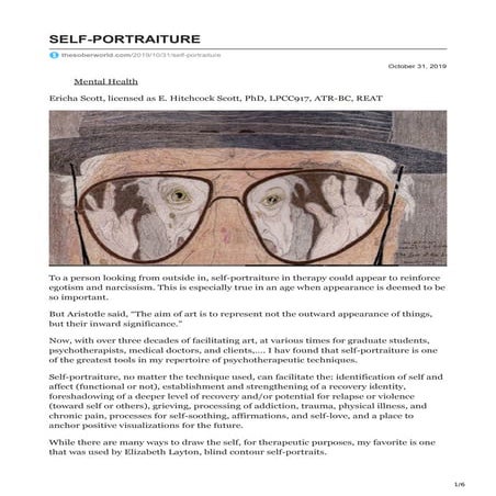 Self portraiture | PDF