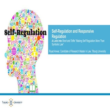 Self Regulation and Responsive Regulation | PDF | Financial Regulation ...