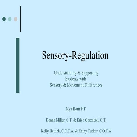 Self regulation workshop | PPT