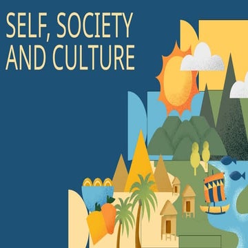 UNDERSTANDING THE SELF SOCIETY AND CULTURE | PPTX