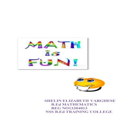 math is fun | DOCX