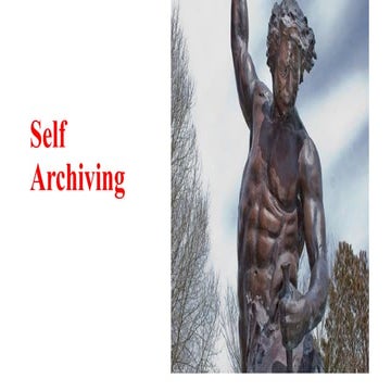 Self Archiving in research and ethics.pptx