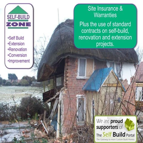 Site Insurance & Warranties - Standard contracts on self-build ...