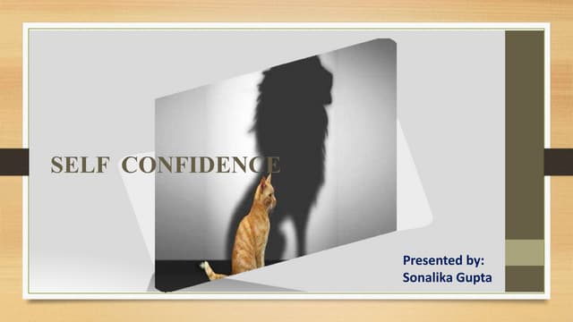Self confidence | PPTX