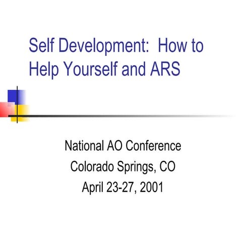 Self development | PPT