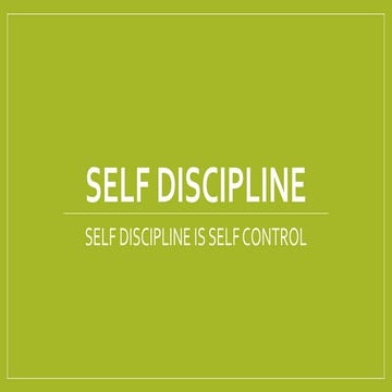 SELF DISCIPLINE.pptx