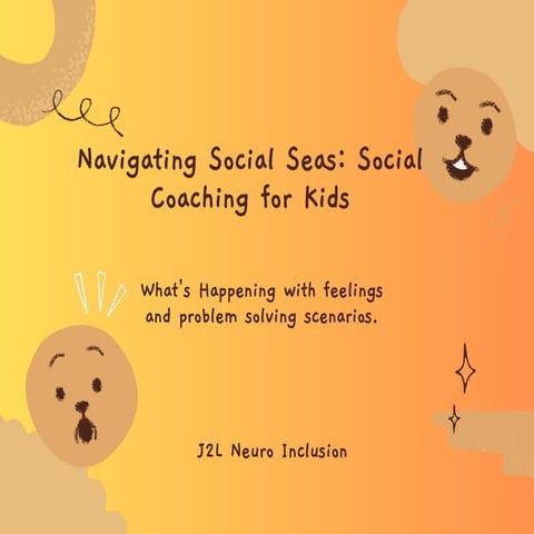 Social Coaching for children and learning to problem solve social ...
