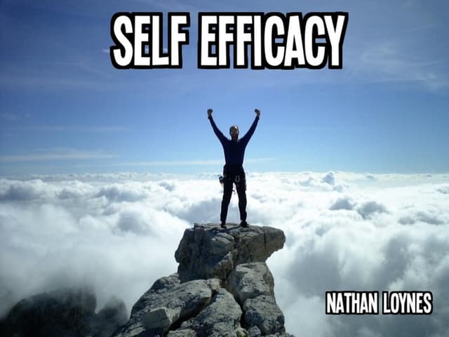 Self Efficacy Theory self-efficacy-theory