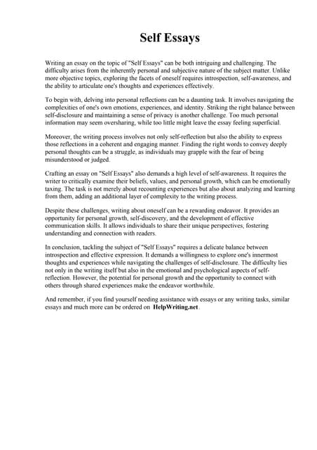 Example Of Personal Reflection Essay.pdf