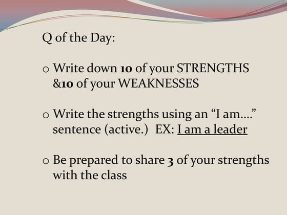 Building Self-esteem and Confidence | PPT