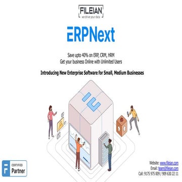 Self Implementers : ERPNext CRM HRMS Implementation | PDF