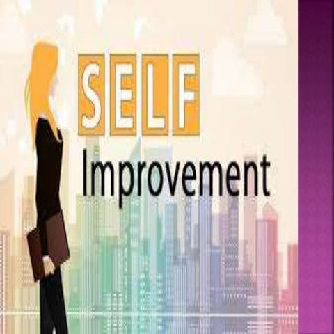 Self improvement | PPT